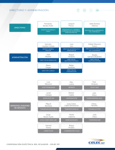 » Directorio y Administración de CELEC EP