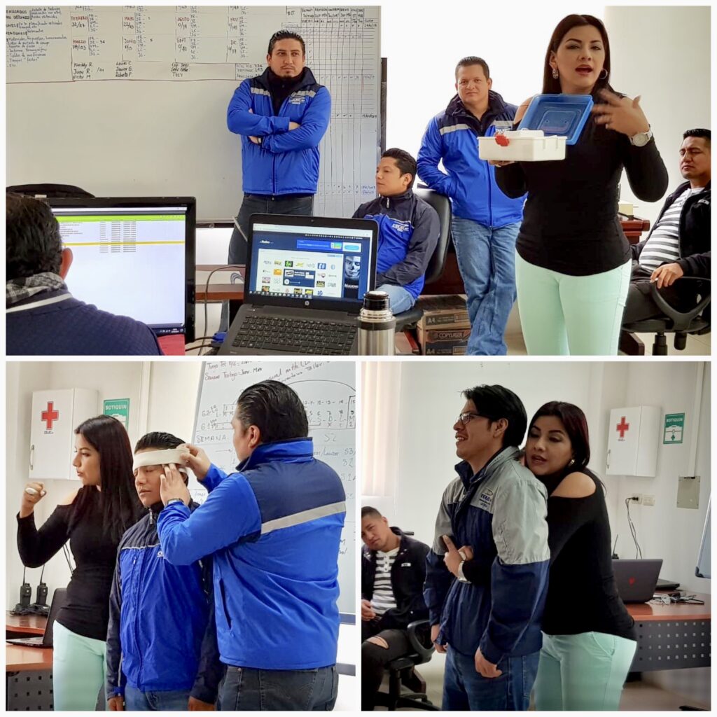 Funcionarios de CELEC EP GENSUR se capacitan en Primeros Auxilios ...