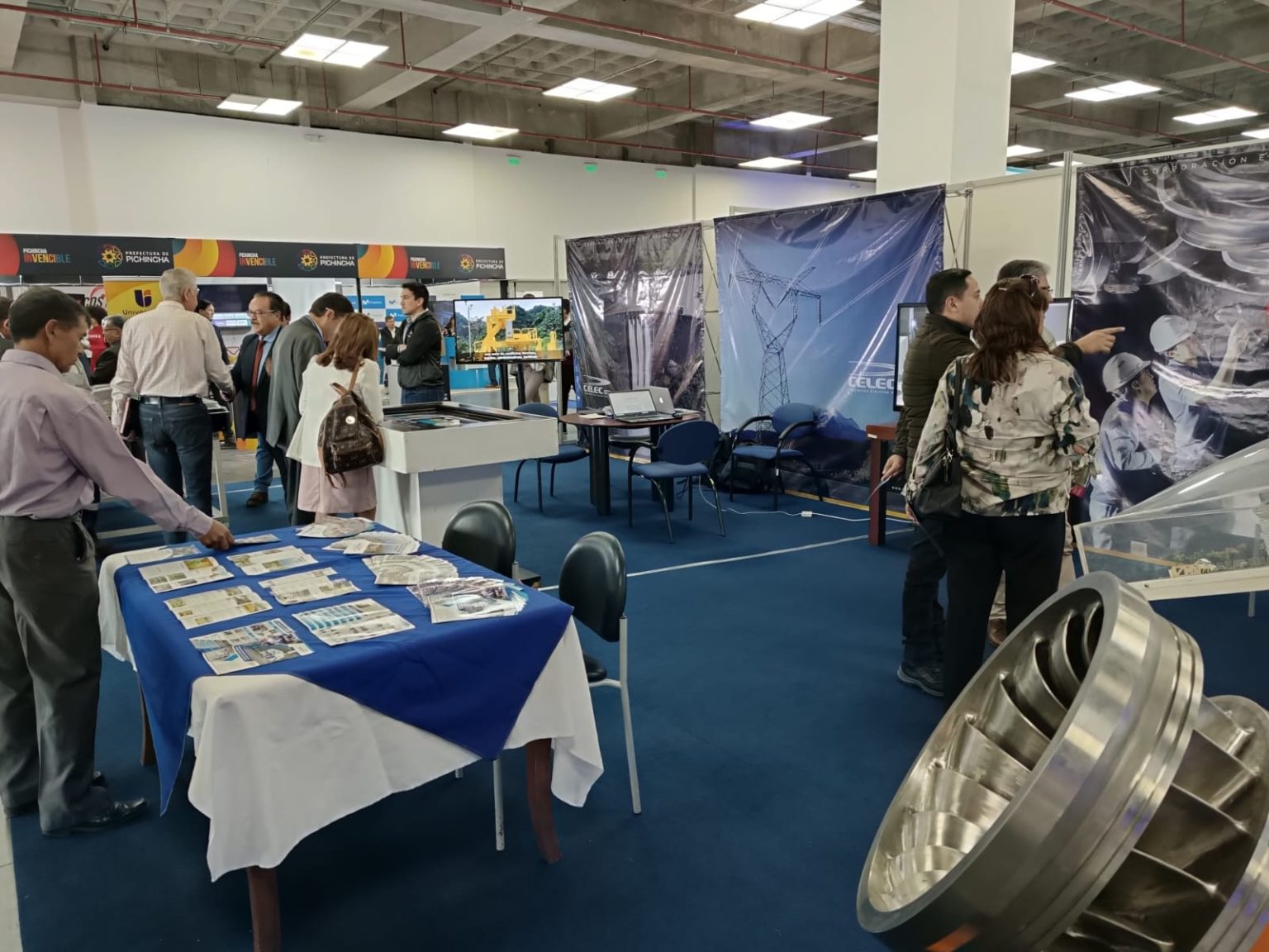 CELEC EP presenta su portafolio en la feria EXPOTEC 2023 - Corporación ...